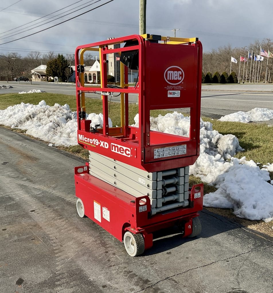2024 MEC Micro 19-XD Electric Scissor Lift for Sale