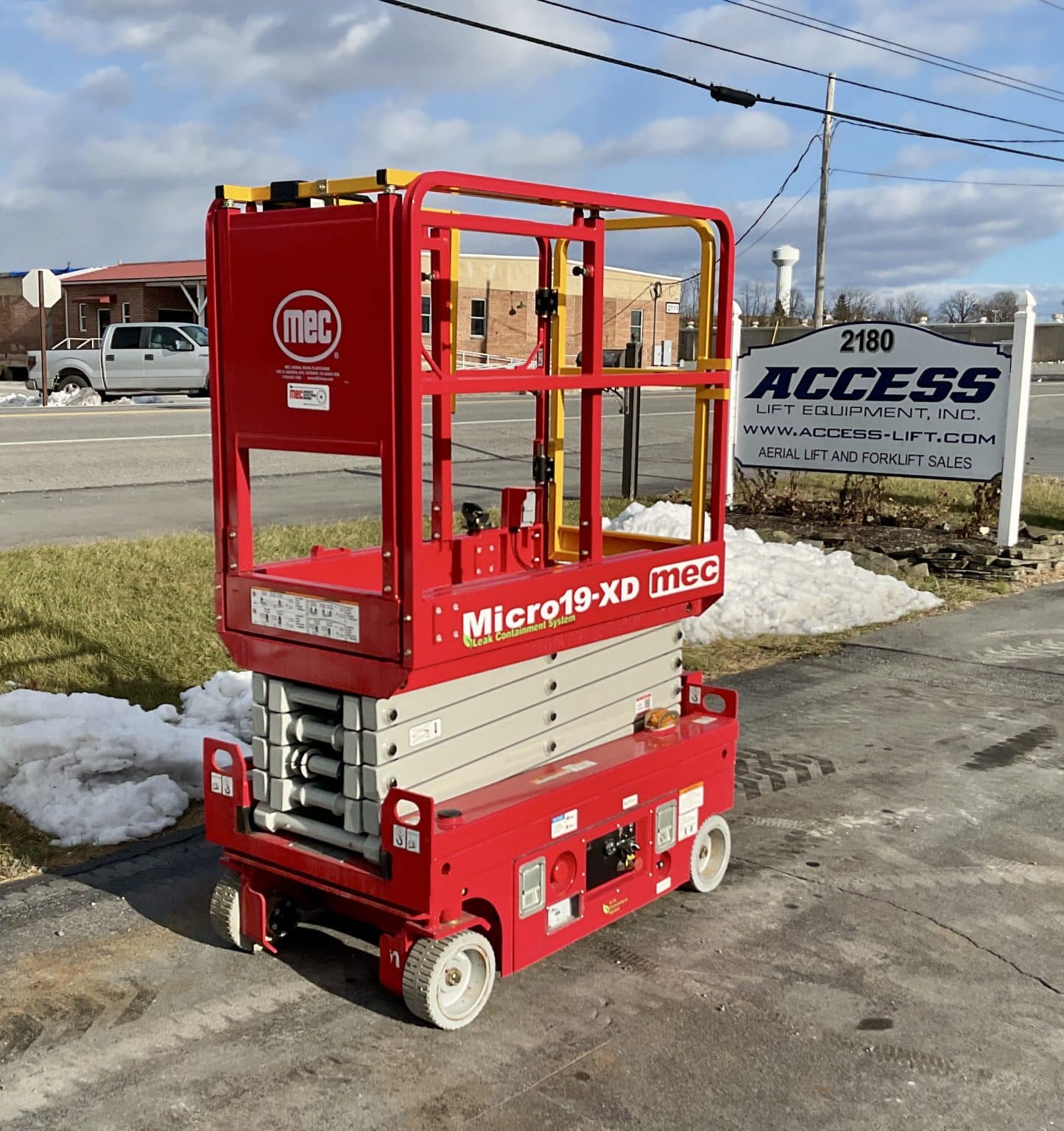 2024 MEC Micro 19-XD Electric Scissor Lift for Sale