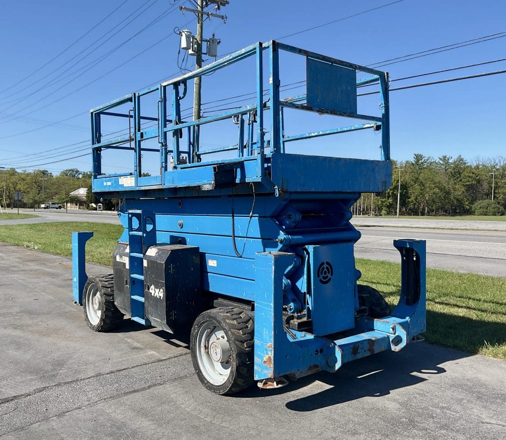 2014 Genie GS5390RT Rough Terrain Scissor Lift – 59 ft Height