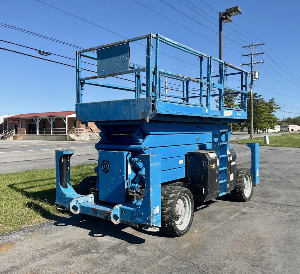 2014 Genie GS5390RT Rough Terrain Scissor Lift – 59 ft Height
